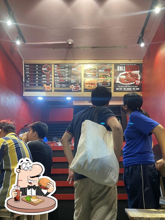 Menu at Burger Heist Ph restaurant, Pasig