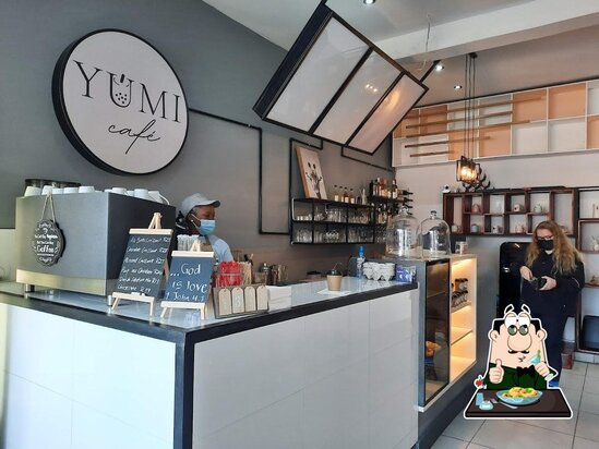 Menu at YUMI café cafe, Pretoria