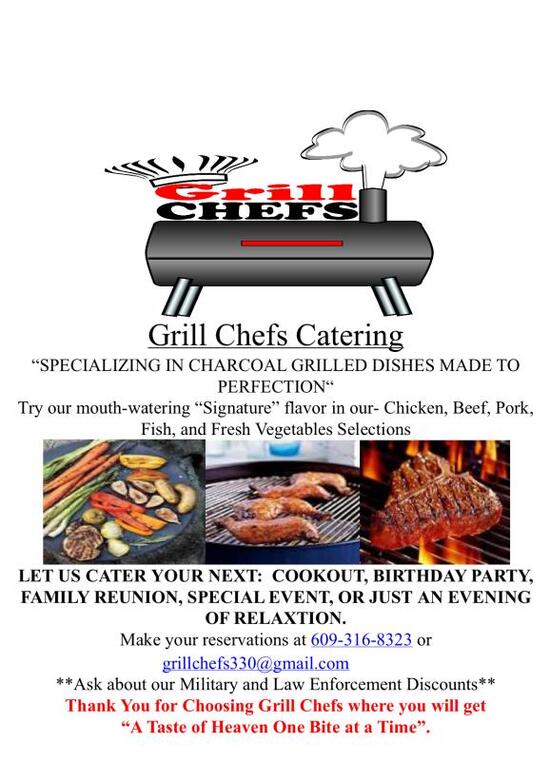Menu at Grill Chefs, Willingboro, 41 Brunswick Ln