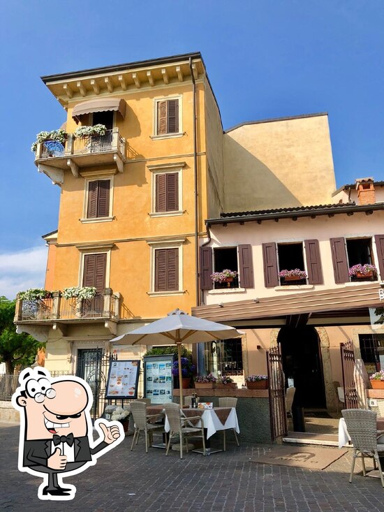 Menu at Il Merlo restaurant, Garda