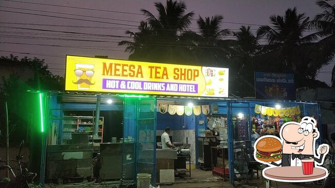 Menu at Meesai Tea Kadai, Chennai