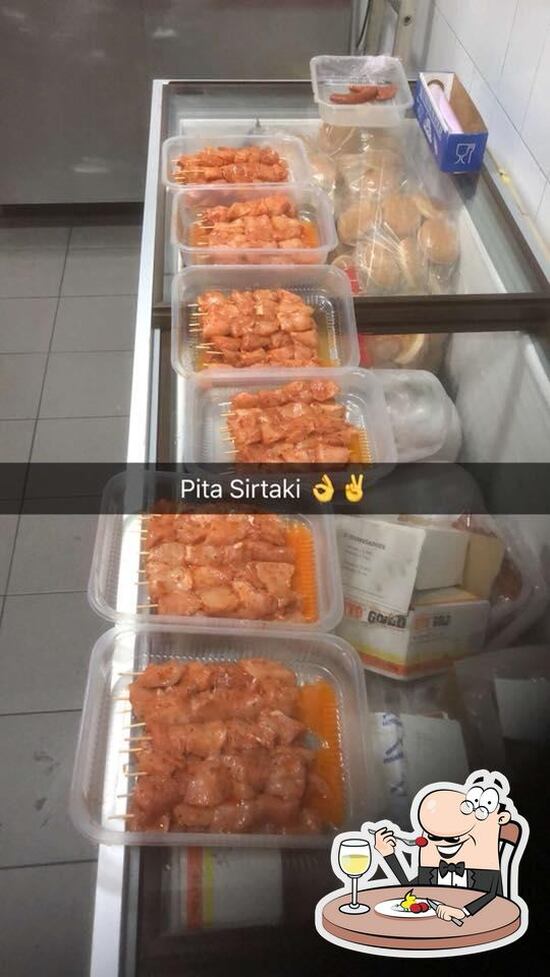 Menu au Pita jupille sirtaki, Liège