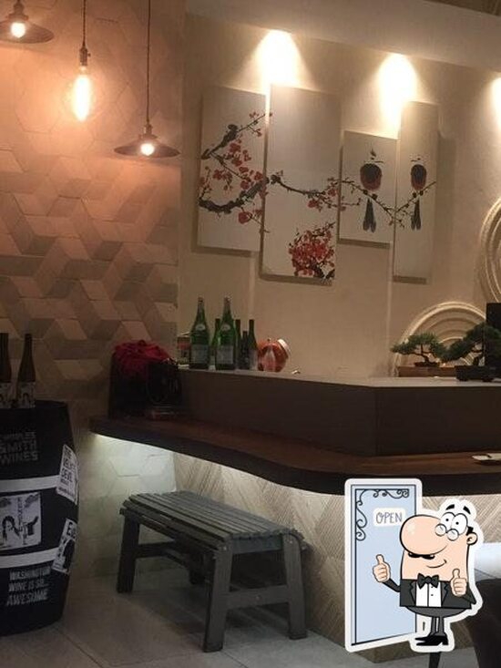 Menu at ZENSAI restaurant, Santo Domingo