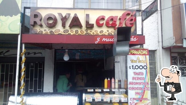 Menu at ROYAL CAFE, Bogotá