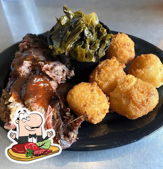Menu at Checkered Pig BBQ & Ribs, Martinsville