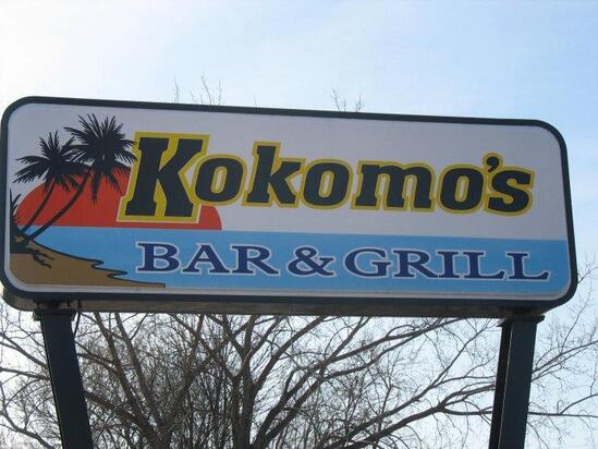 Menu at Kokomo's Bar & Char Grill, Cleveland