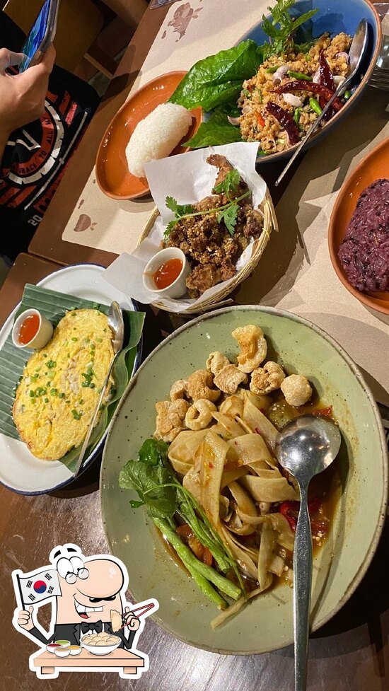 Menu at Kum Poon restaurant, Bangkok, CentralPlaza Lardprao