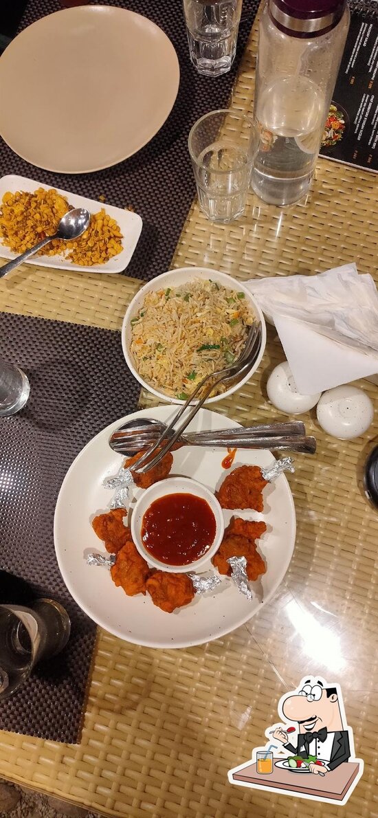 Menu at Queen's Pod, Gangtok