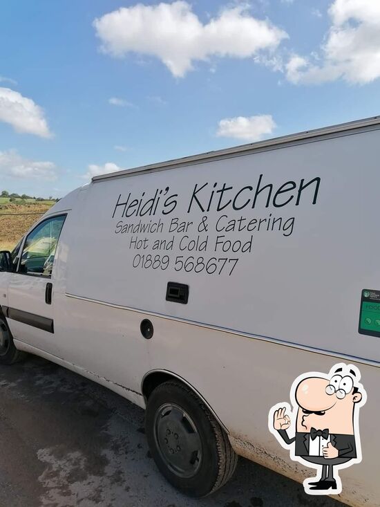 Menu at Heidi's Kitchen restaurant, Uttoxeter