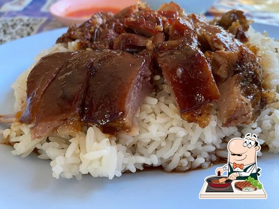 Menu at Bai Toey Chicken Rice restaurant, Ko Tao