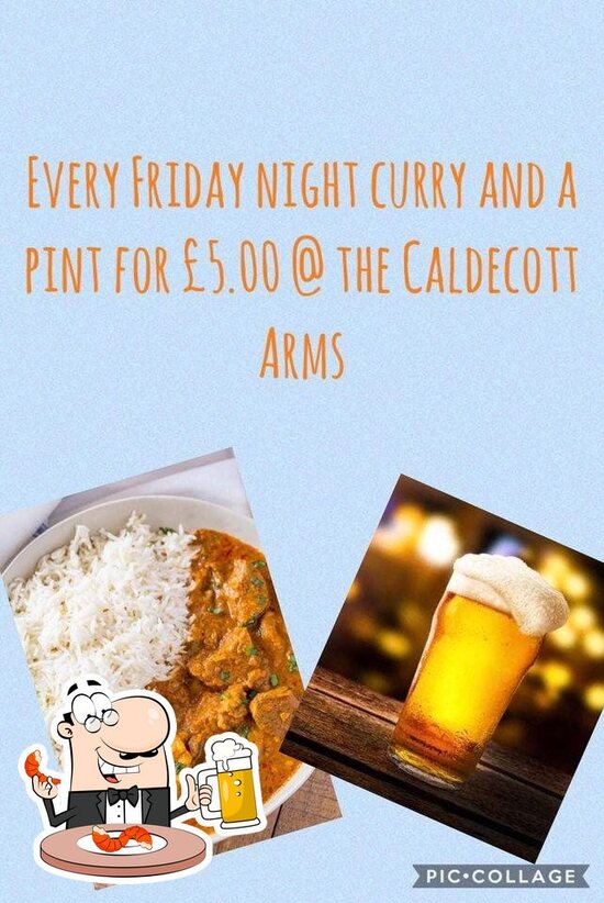 Menu at Caldecott Arms pub & bar, Wolston