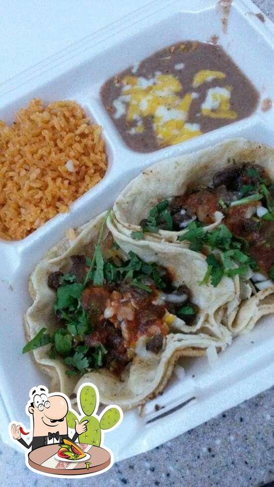 Menu at Taco Rico restaurant, Anchorage, 724 W International Airport Rd