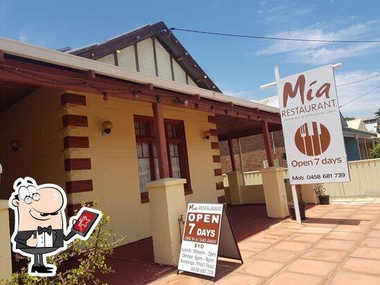 Menu at Mia Restaurant- Western and Asian, Geraldton