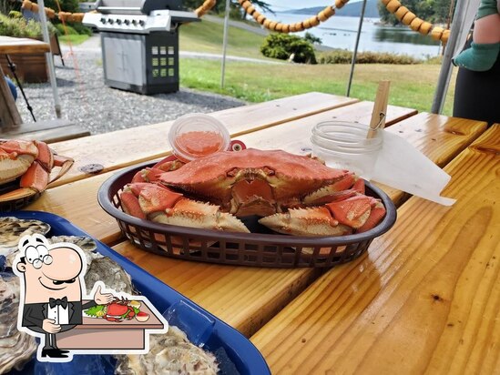 Menu at Buck Bay Shellfish Farm restaurant, USA