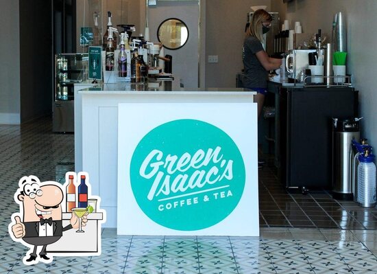 Menu at Green Isaac's Coffee & Tea, Pentwater