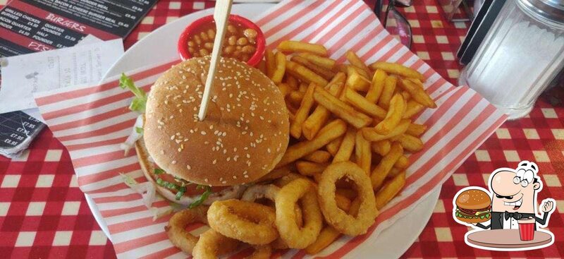 Menu at Becks Cafe, London