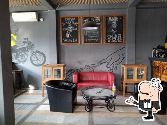 Menu at Caffeine Racer cafe, East Jakarta