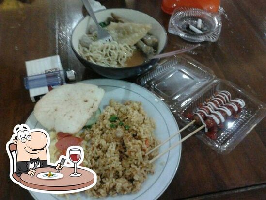 Menu at TFC restaurant, Semarang