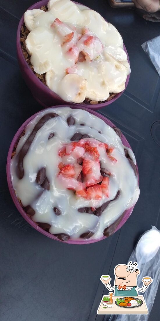 Menu at Açaí Brasil, Araguari