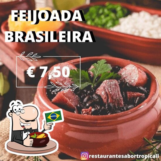 Menu em Restaurante Sabor Tropical, Braga