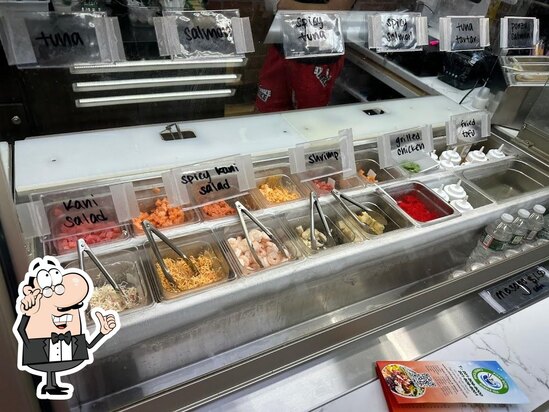 Menu at poke express restaurant, Fair Lawn