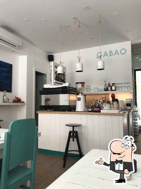 Menu at Gabao, Corfu
