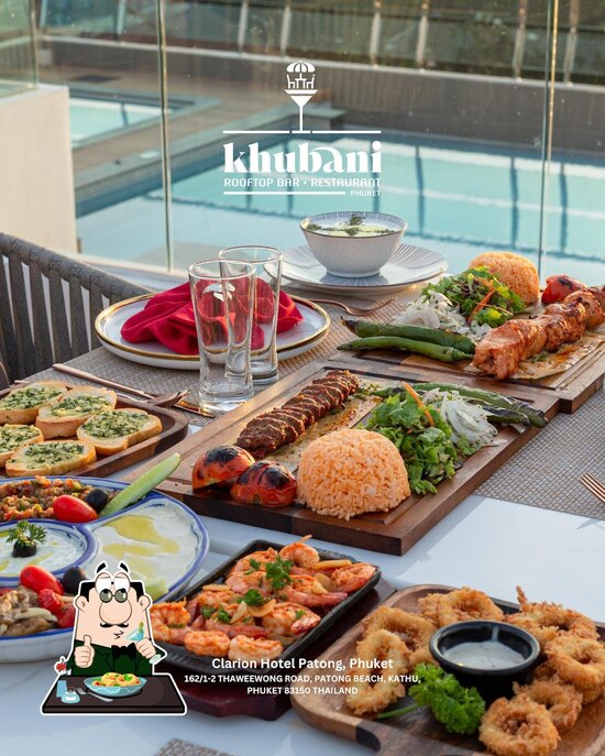 Menu at Khubani Rooftop Bar and Restaurant خوباني, Kathu