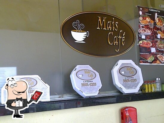 Menu at Mais Café, Curitiba, Rua Riachuelo 345