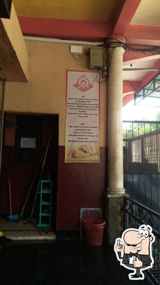 Menu at Merah Delima bakery Pusat, Kediri