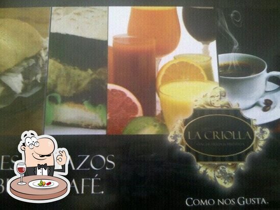 Menu at El Sabor Criollo restaurant, Chiclayo