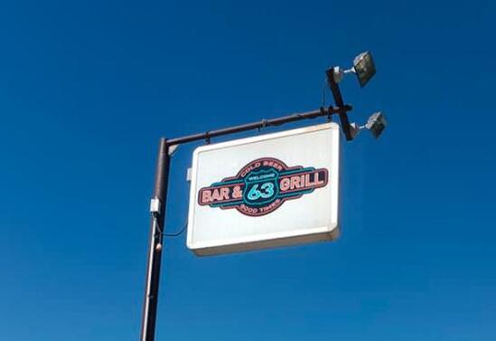 Menu at 63 Bar & Grill, Ellsworth