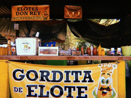 Menu at Elotes Don Rey restaurant, Ciudad de Allende, Carretera ...