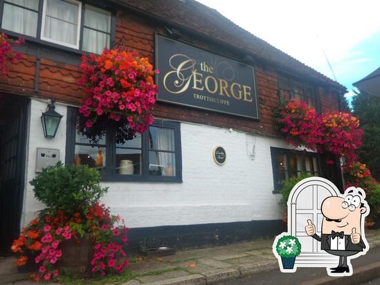 Menu at The George Inn pub & bar, Trottiscliffe, Taylors Ln