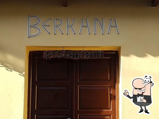 Menu at Berkana restaurant, Sancti Spiritus