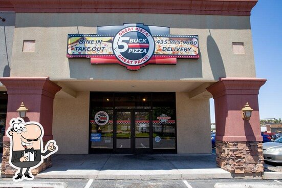 Menu at 5 Buck Pizza pizzeria, Cedar City, S Providence Center Dr #5