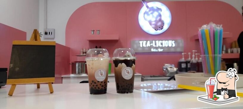 Menu au Tealicious café, Johannesburg South
