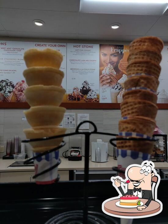 Menu at Cold Stone Creamery, Manteca