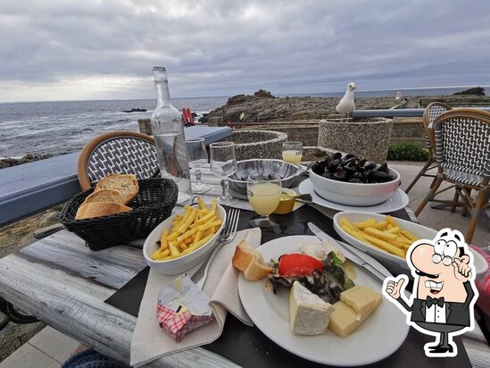 Menu au Le Vivier restaurant, Quiberon