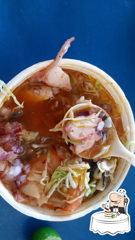 Menu at Mariscos Baja Mar restaurant, Tucson, S Nogales Hwy
