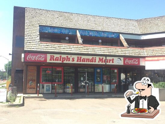 Menu at Ralphs Handi Mart fast food, Edmonton