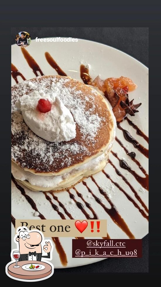Menu at SKYFALL, Cuttack