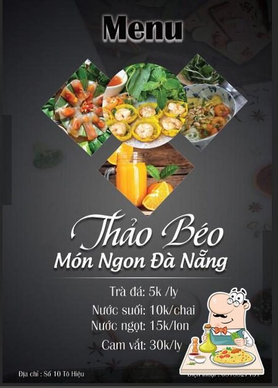 Menu at Thảo Béo - Đặc sản Đà Nẵng restaurant, Hanoi