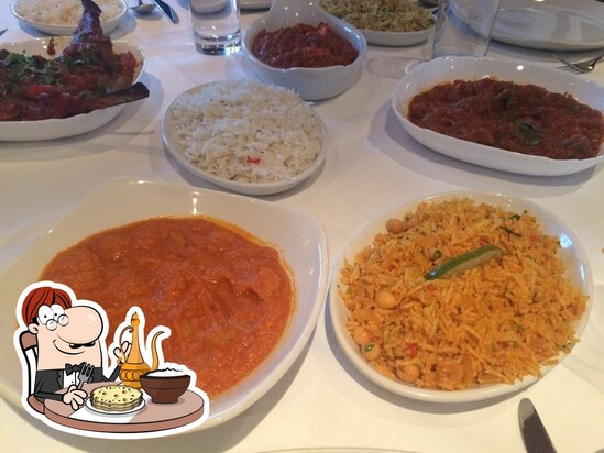 Menu at Meghna restaurant, Cambridge