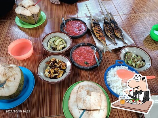 Menu at Pusat Kuliner Ikan Segar restaurant, Indonesia