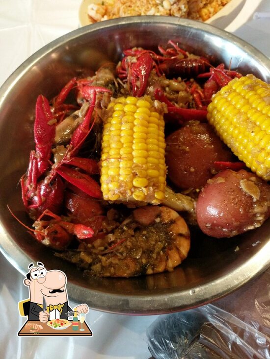 Menu at Houston Crawfish & Seafood restaurant, Houston, Hwy 6 N A