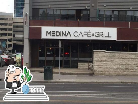 Menu at Medina Cafe & Grill Sheesha Lounge, Calgary