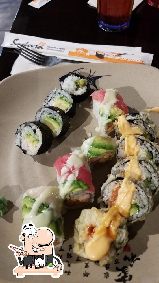 Sakura in Moyock - Restaurant menu and reviews