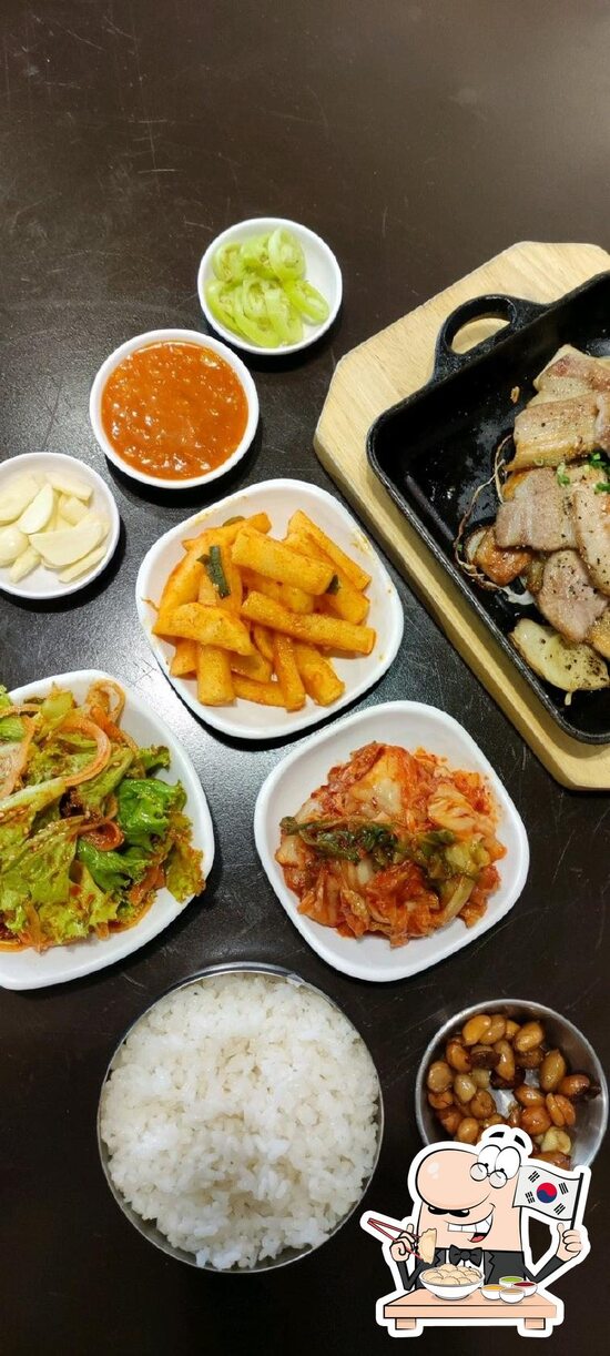 Menu at Andong Jjimdak restaurant, Bangkok, Ari(Suthisan Road)