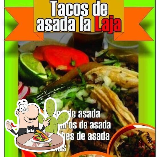Menu at Tacos de asada la Laja restaurant, La Laja
