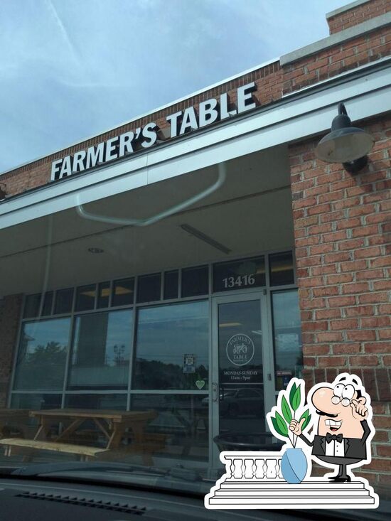 Menu at Farmer’s Table restaurant, Smithfield
